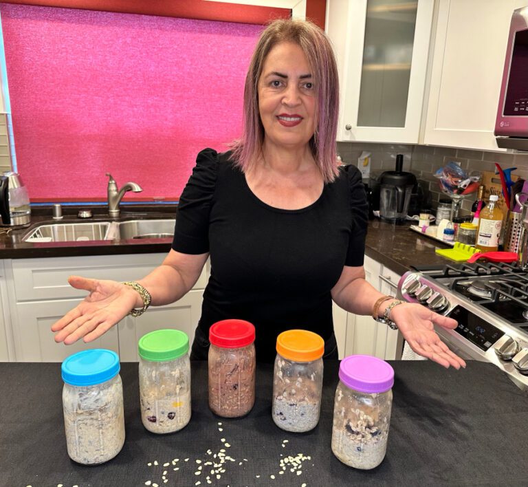 Healthy Overnight Oats 5 Different Ways | Healthy Cooking with Shayda