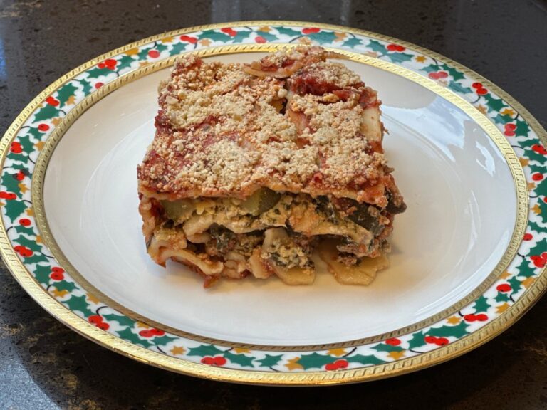 Mushroom Zucchini Lasagna | Healthy Cooking with Shayda